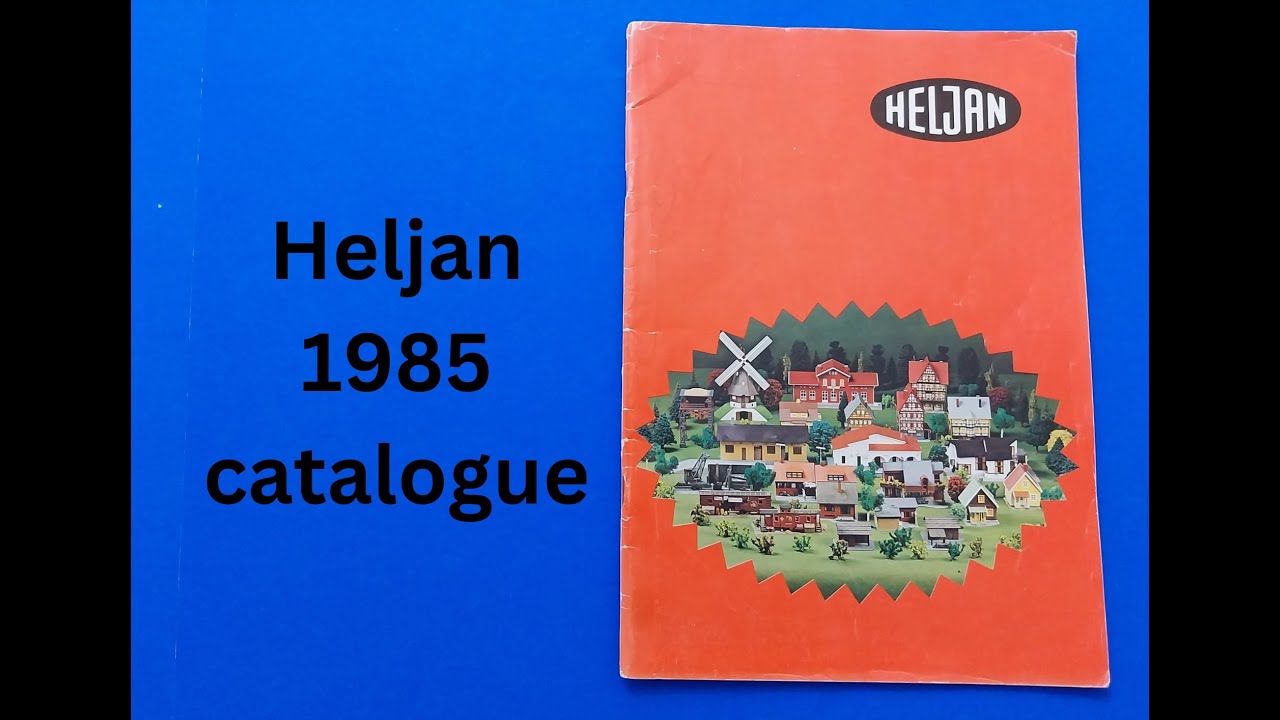 Heljan 1985 model railway buildings catalogue full look through from ...