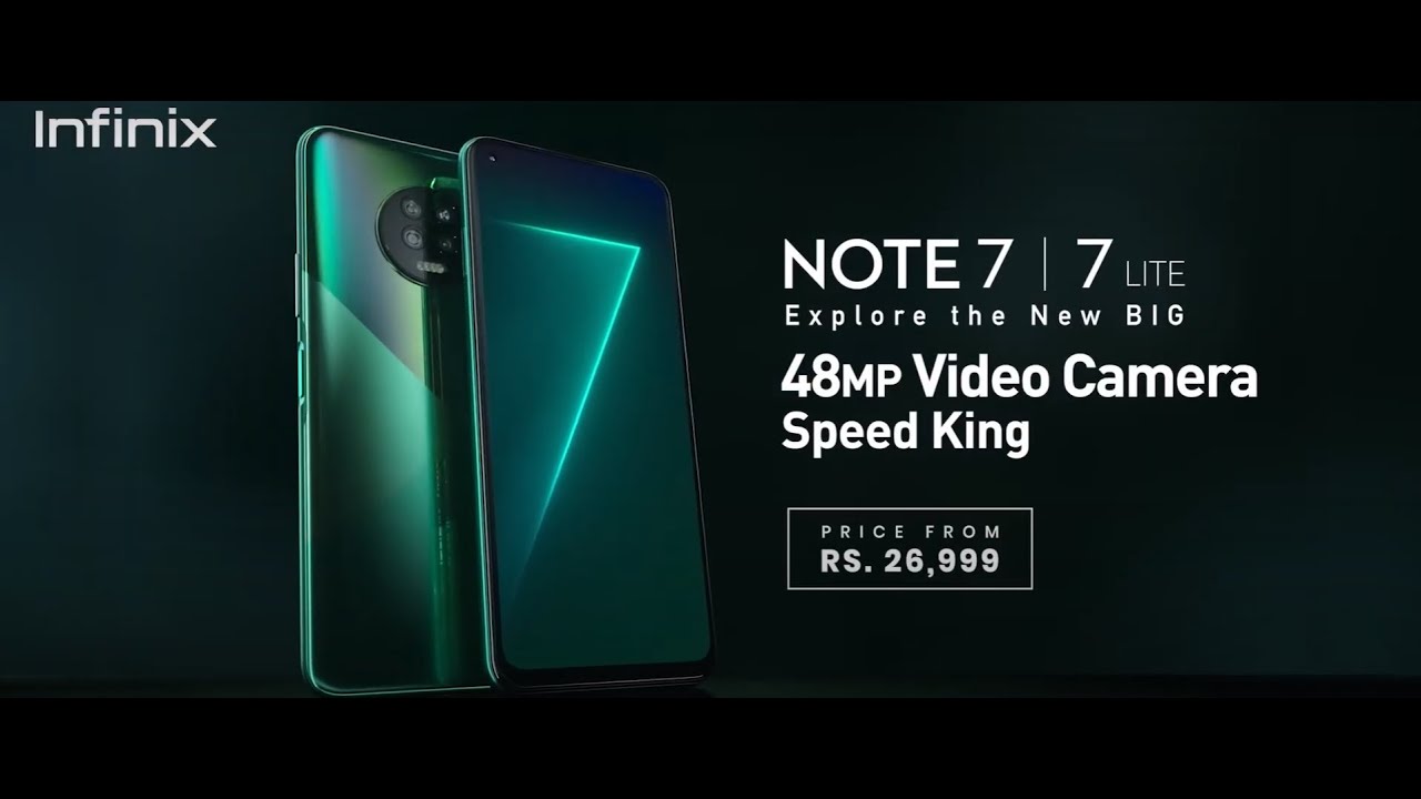 Infinix Note 7 - 48MP Quad Camera - G70SpeedKing Chipset. - YouTube