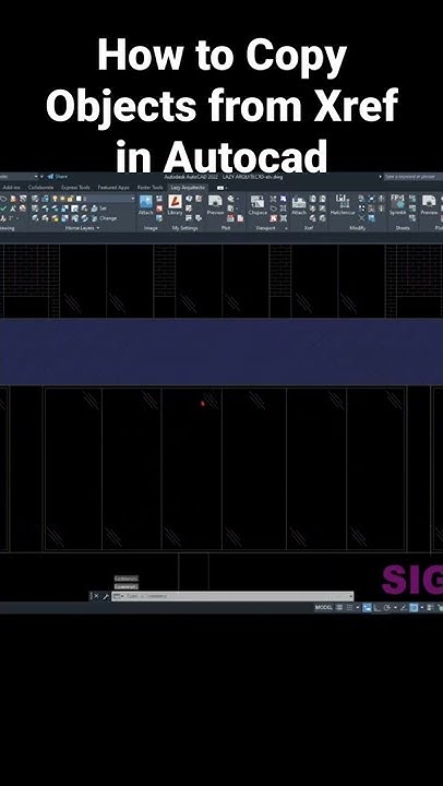 How to Copy Objects from Xref in Autocad | Autocad xref tips 02 - YouTube