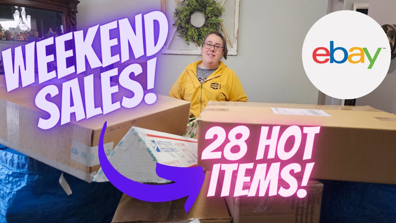 Weekend eBay Flips: Profits Revealed! 28 Hot Items Selling NOW! - YouTube