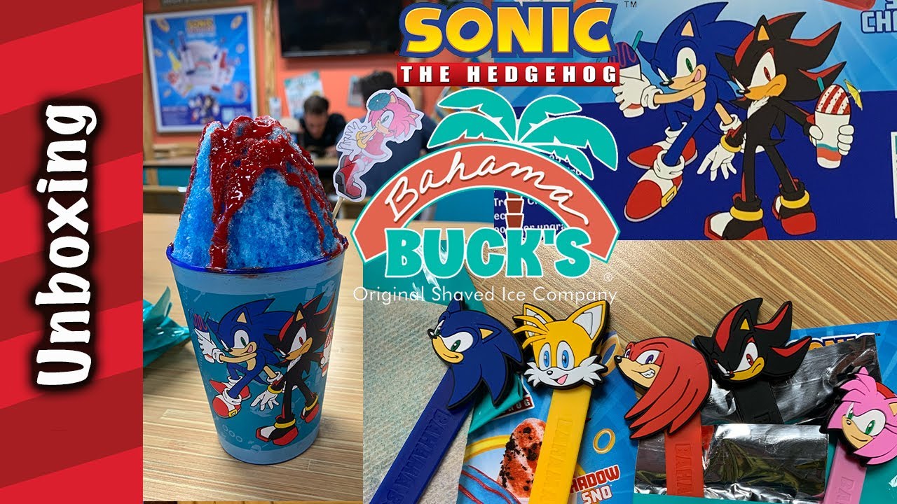 Sonic X Bahama Buck's Collaboration with Collector's Spoons and Cup ...