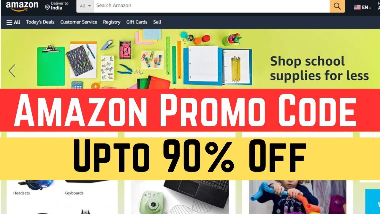 *NEW* Amazon Promo Code Today Free | Amazon Promo Code 2023 - YouTube