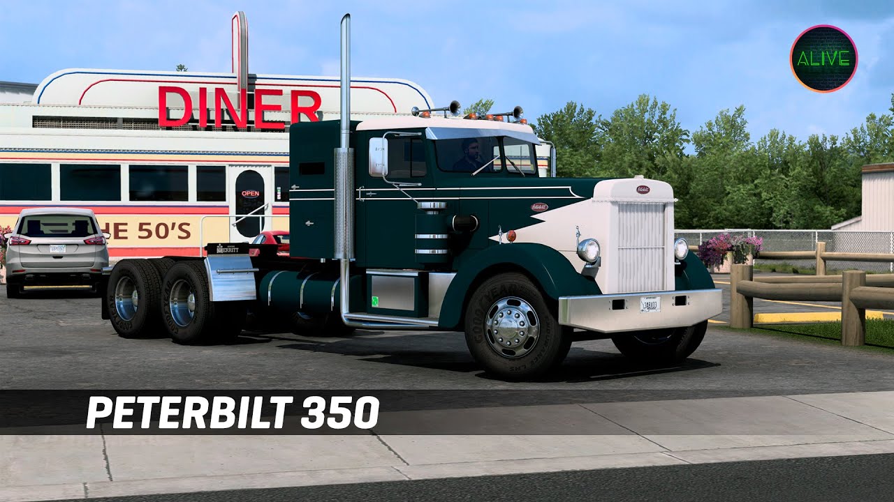 PETERBILT 350 - ОБЗОР МОДА ДЛЯ #ATS 1.46 - YouTube