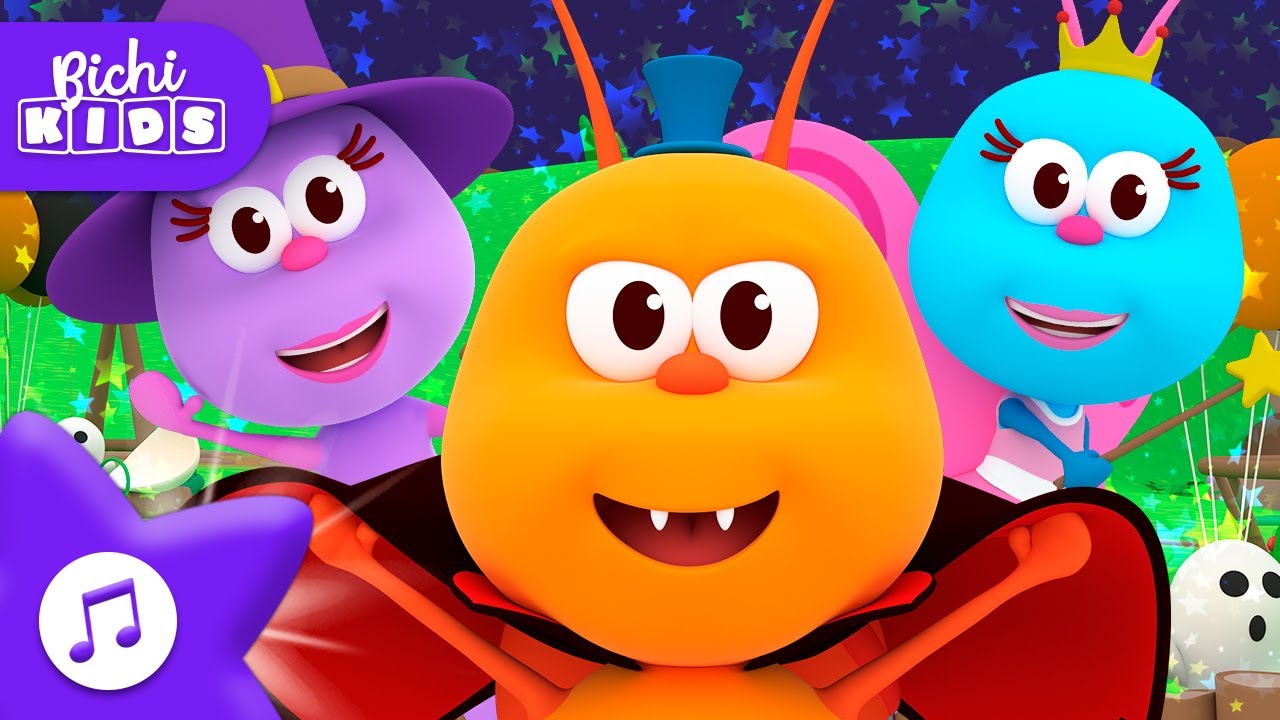 👻🎃 Los BICHITOS Se Visten De HALLOWEEN 🎃👻 BICHIKIDS 🌈 Canciones ...