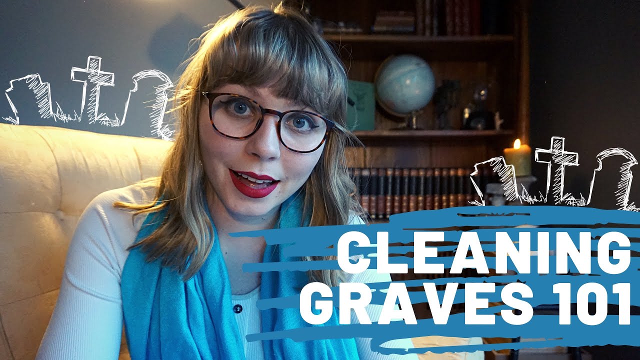 I Cleaned Graves! Cemetery Conservation Tips + Timelapse - YouTube