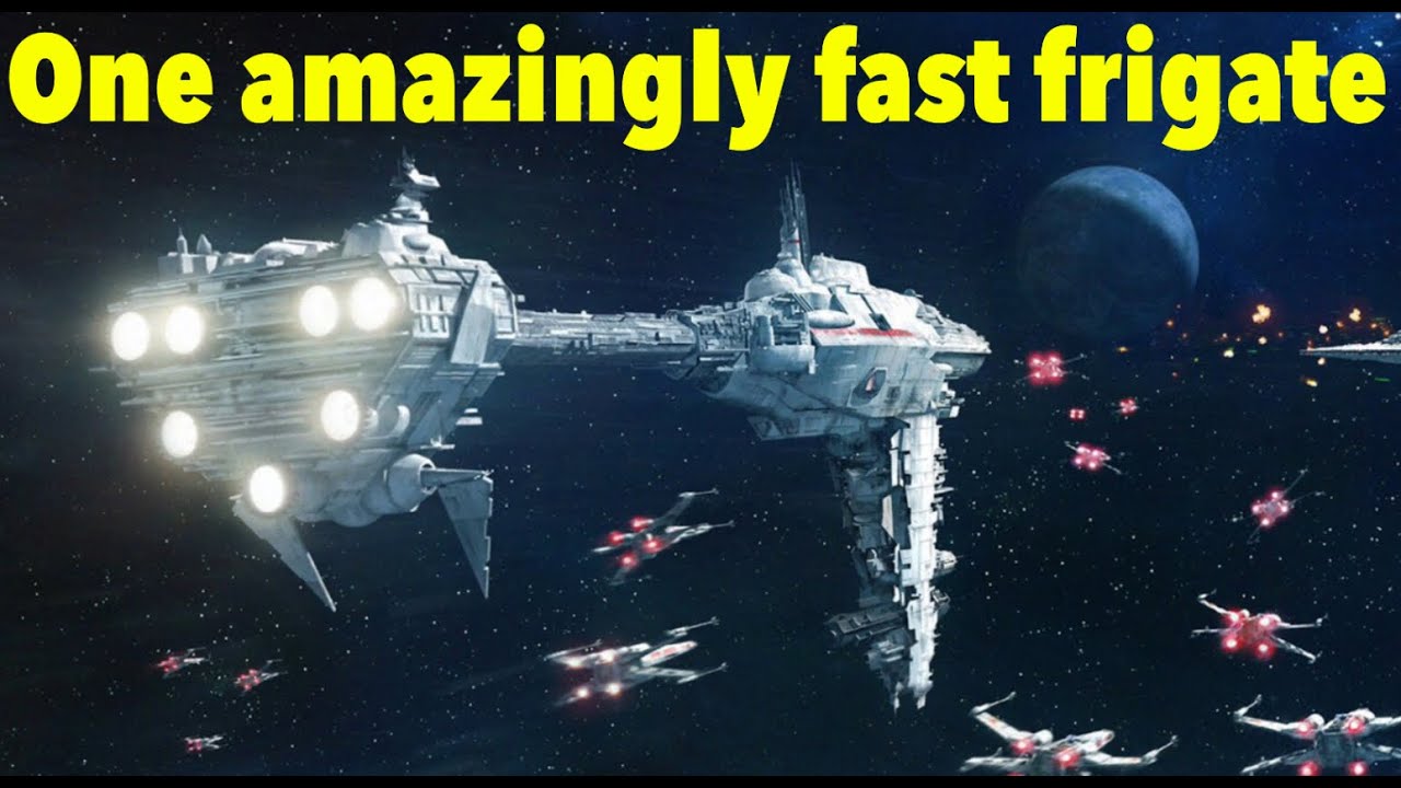 The EF76 Nebulon-B escort frigate | it was originally meant for the ...