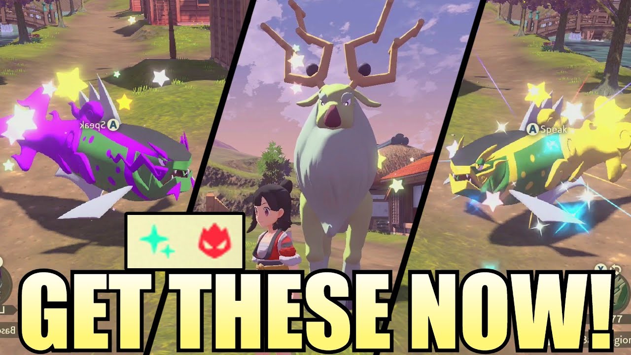 Get SHINY ALPHA Wyrdeer and Basculegion Male & Female NOW in Pokemon ...