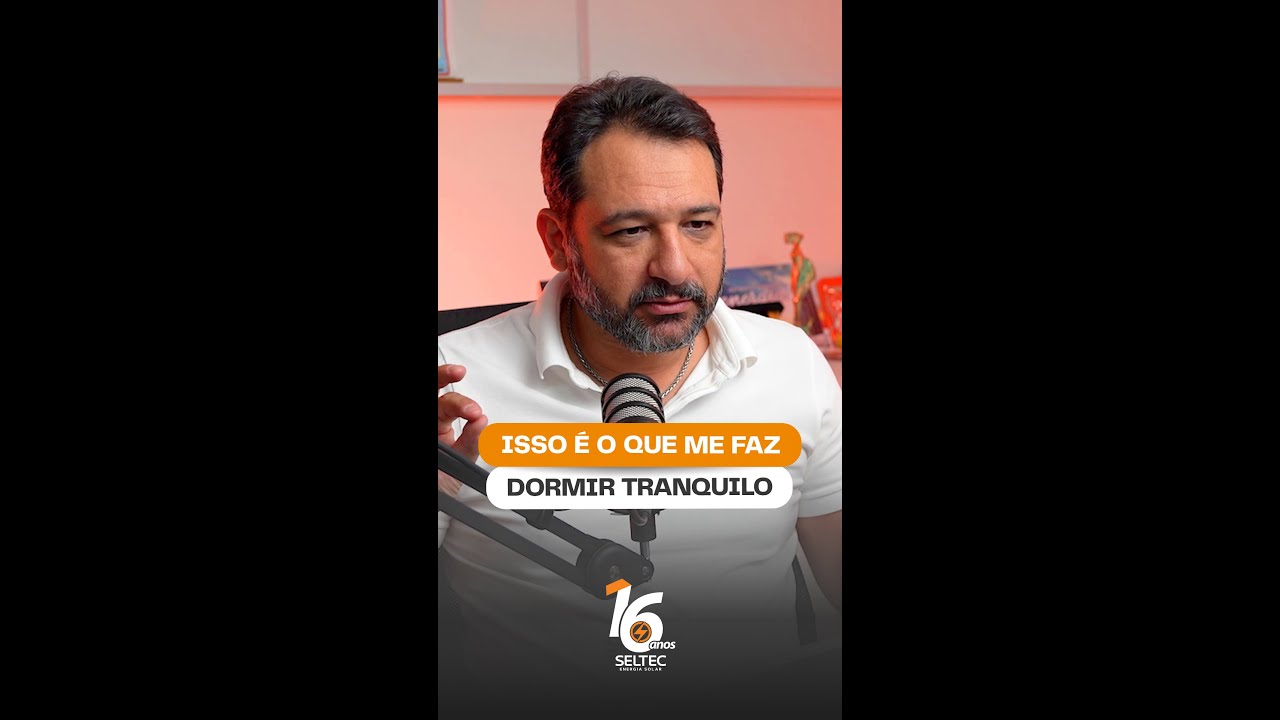 "Isso é o que me faz dormir tranquilo", Jomar Brito | Seltec Energia Solar - YouTube