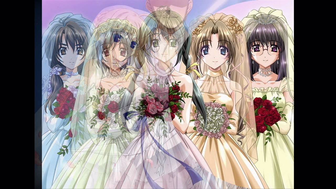 Anime bride pictures - YouTube