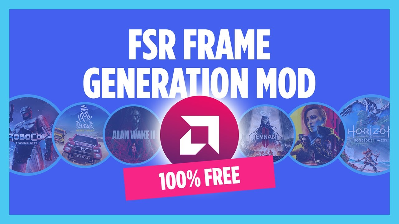 FSR 3 *DOUBLED* My FPS in Games! (How To Install FG Mod) - YouTube