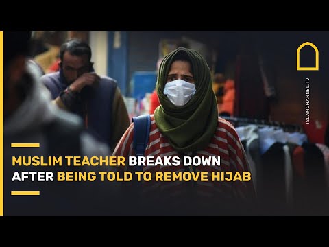 Muslim Teacher Breaks Down After Being Told to Remove Hijab