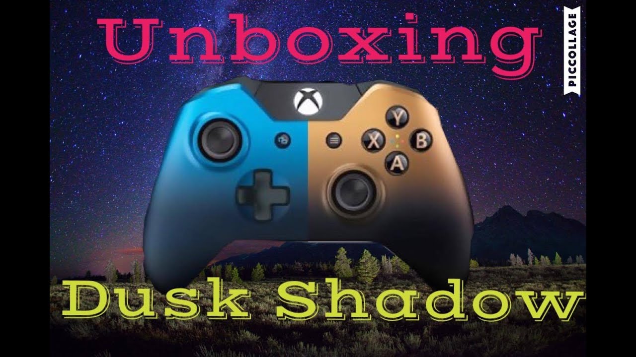 Unboxing#2 Manette Dusk Shadow/XBOX ONE [fr] - YouTube