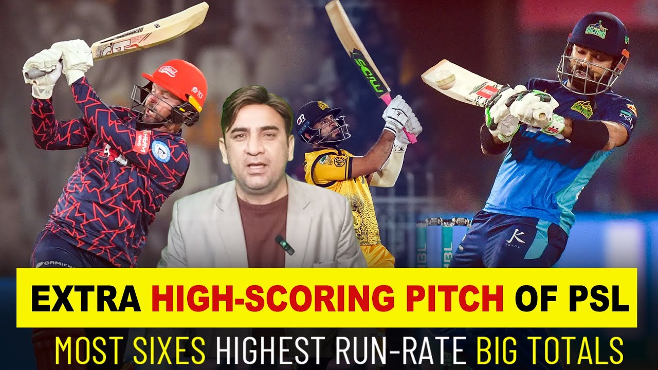 High-scoring venue of PSL | Highly ratio of sixes | PSL 2025 venues ...