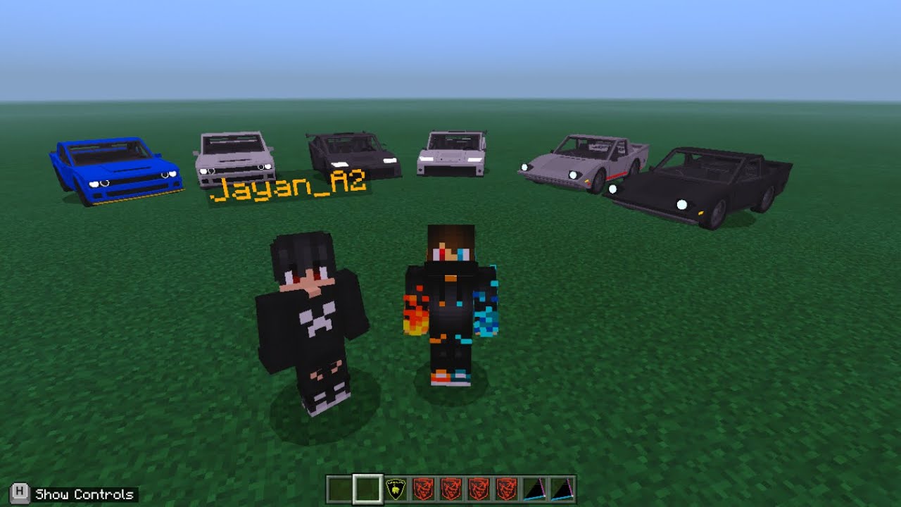 MInecraft Education car mod - YouTube