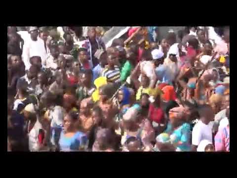 Cultural display of masquerade in Okene - YouTube
