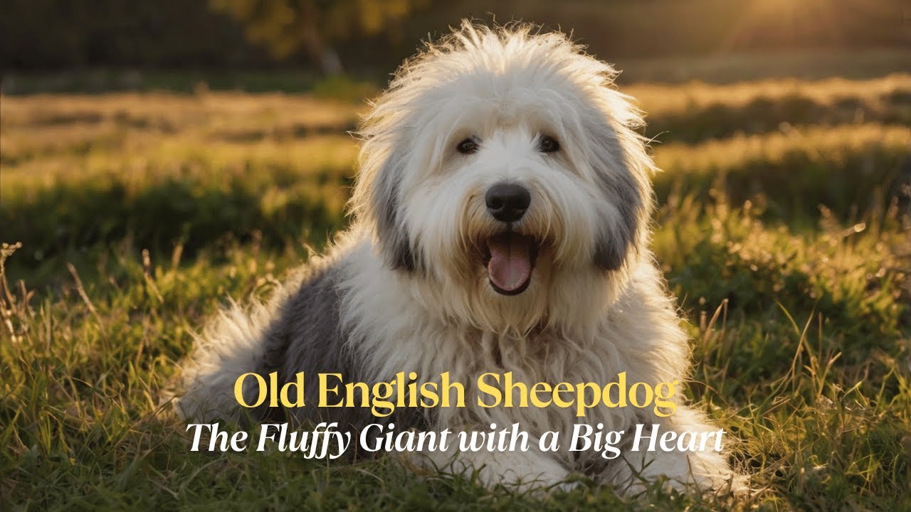 Old English Sheepdog – The Fluffy Giant with a Big Heart | Mr. Nghia ...