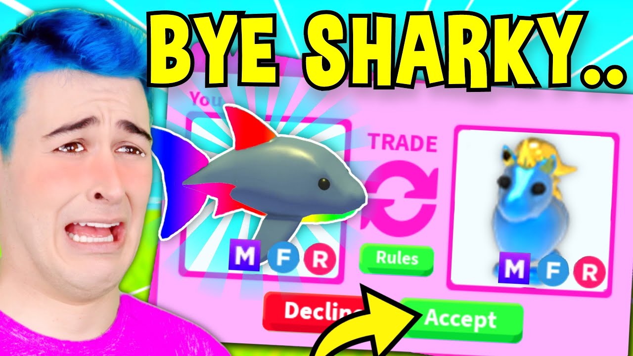 Do I *TRADE AWAY* My *MEGA SHARK* For This?! *EMOTIONAL* Rich Server ...