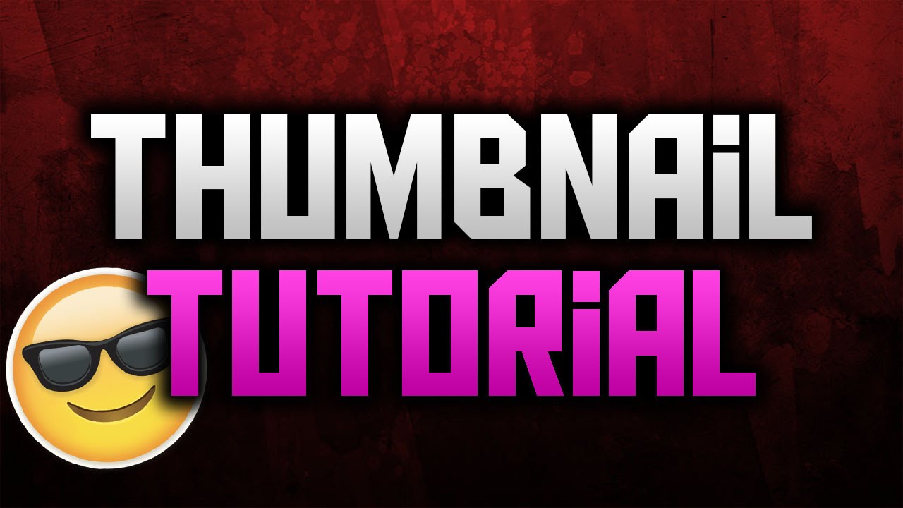 How To Make Thumbnails With Photoshop Cs6 - YouTube