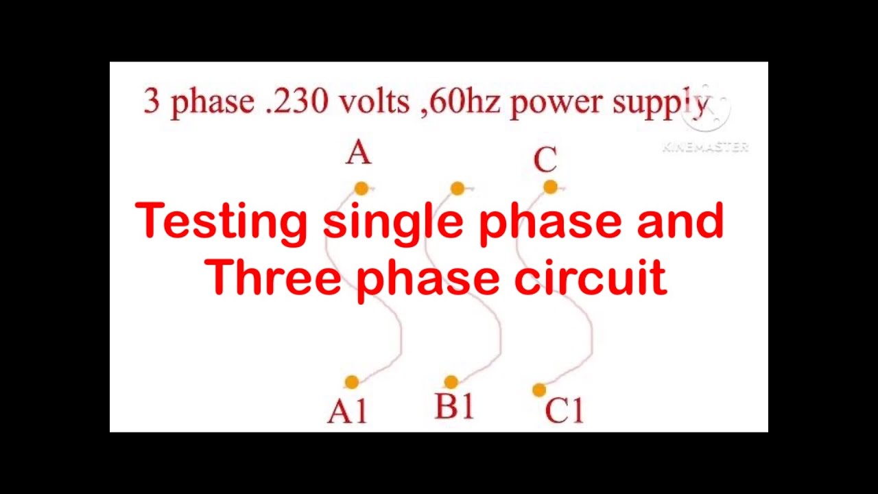 How to test single phase and three phase fuse circuits - YouTube