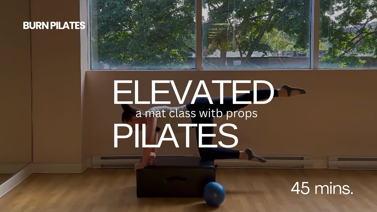 MAT PILATES | MAT FLOW WITH PILATES BOX 45 mins. - YouTube