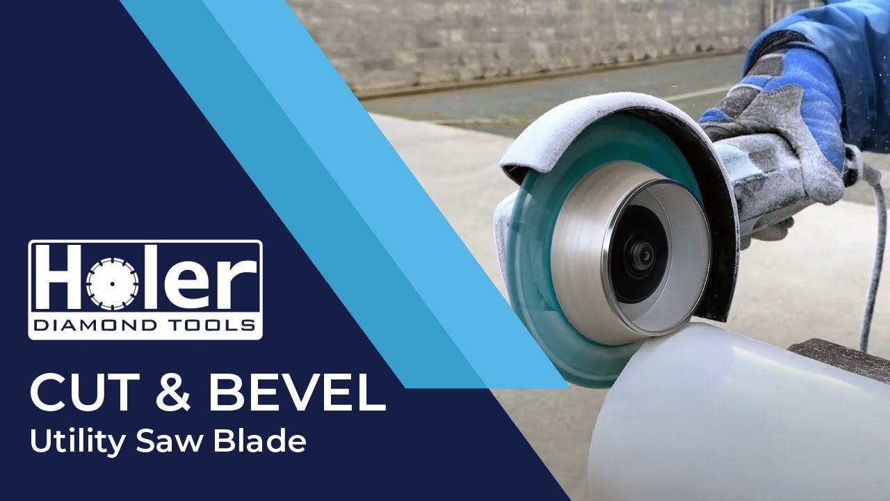 Holer Cut & Bevel Utility Saw Blade - YouTube