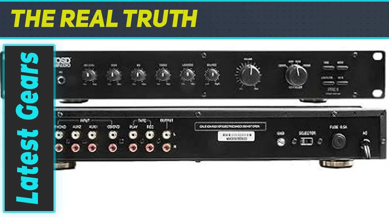 Unlocking Next-Level Audio: OSD Audio Pre-1 Preamplifier Review - YouTube