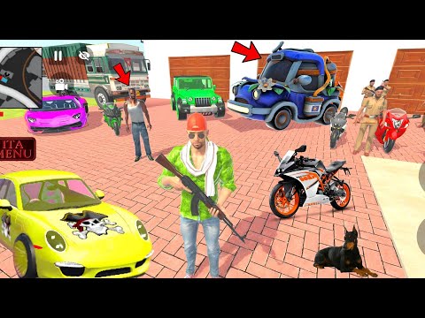 Jack Ne Franklin Ke Liye Cartoon Car Purchase Krli 💥🚨 Indian Theft Auto Simulator Game 🎮🤩 New Update