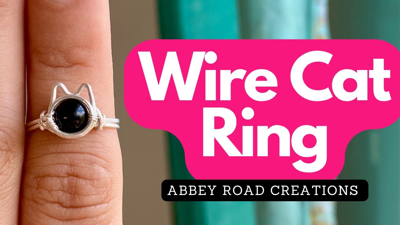 Wire Cat Ring Tutorial - How to Wire Wrap - YouTube
