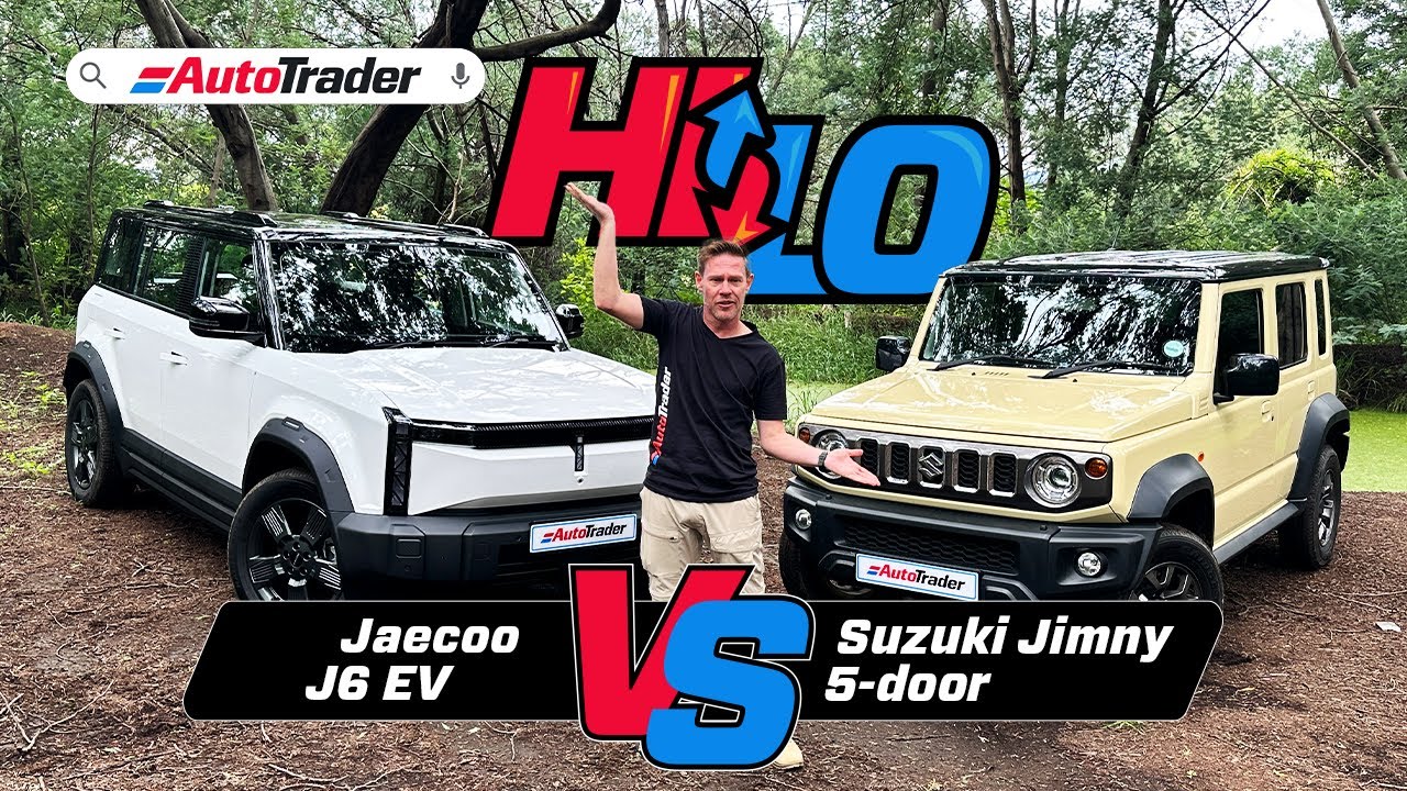 Hi-Lo - Jaecoo J6 EV vs Suzuki Jimny 5-door - YouTube