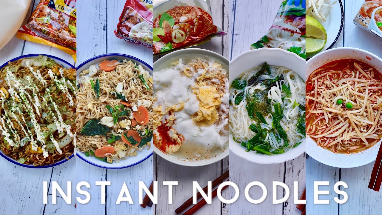 How I Grew Up Eating Instant Noodles - YouTube