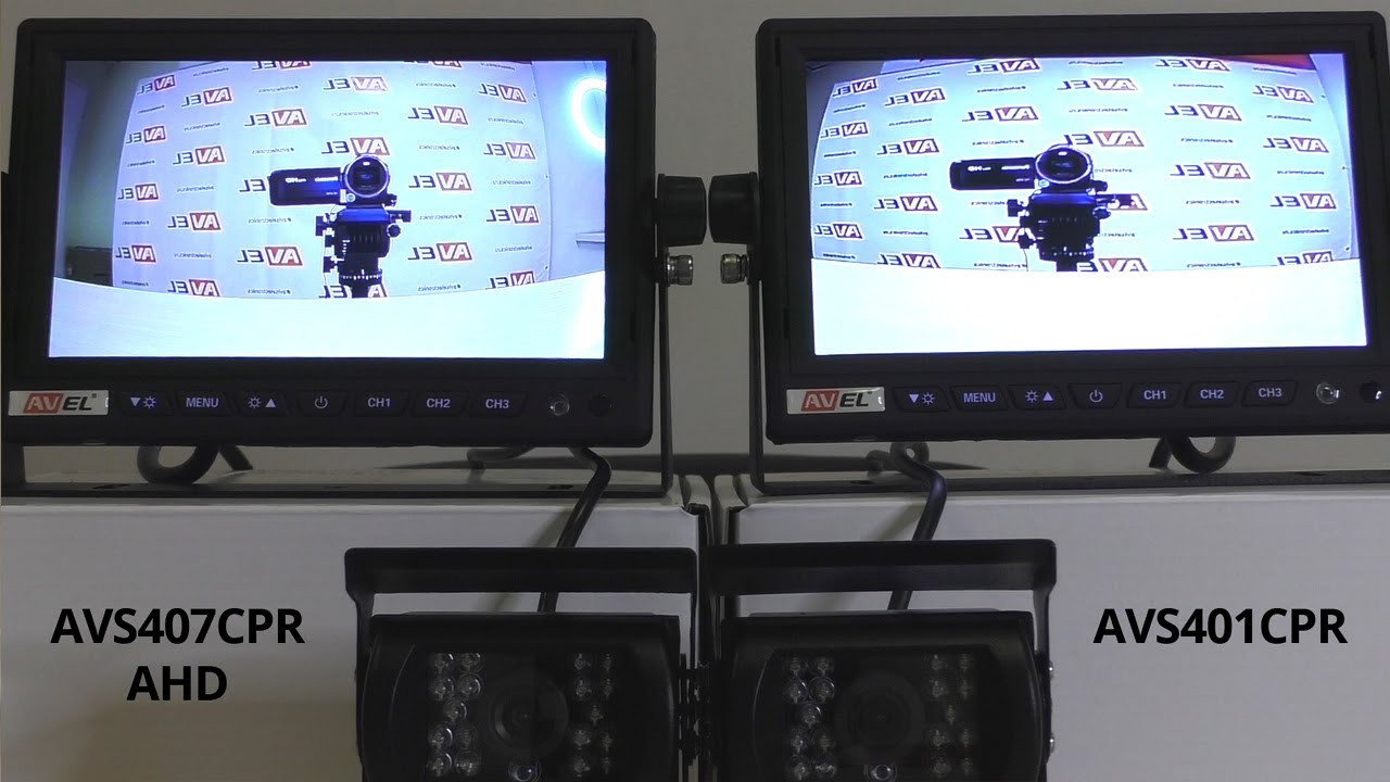 Сравнение парковочных комплектов для грузового транспорта AHD и CVBS ...