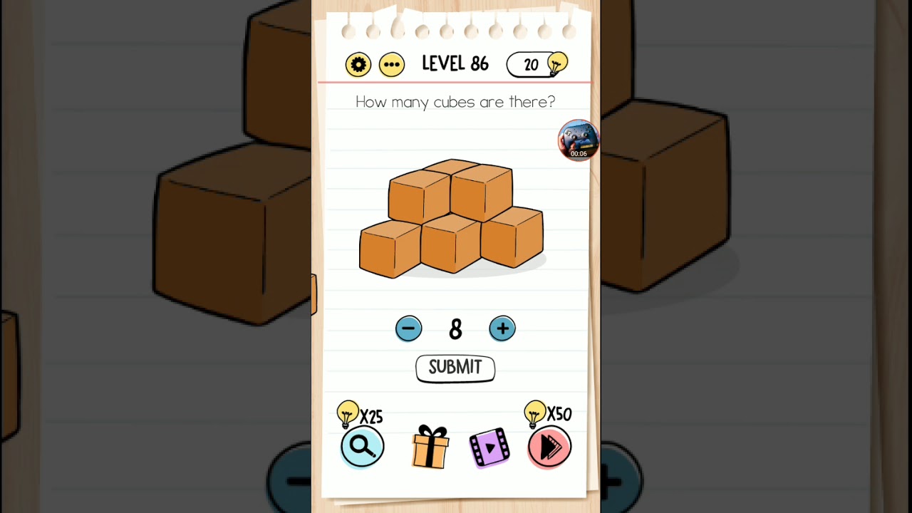 brain test level 86 - YouTube