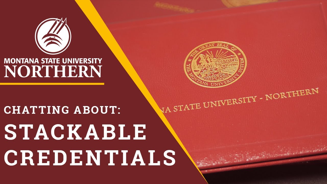 MSUN - Chatting About: Stackable Credentials - YouTube