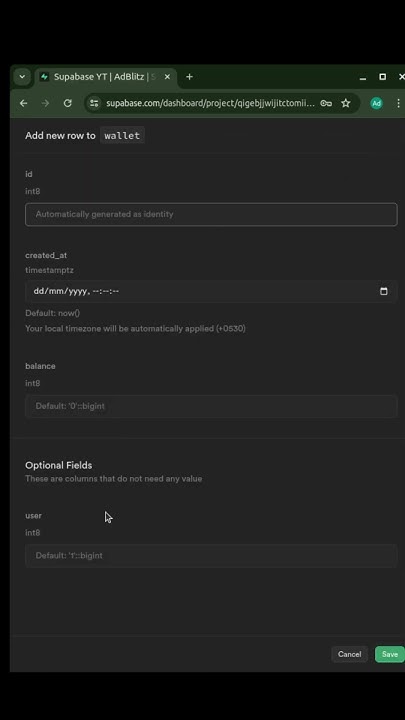 Supabase Column Checks Unsigned Column In Postgres Coding Supabase Postgresql Unsigned