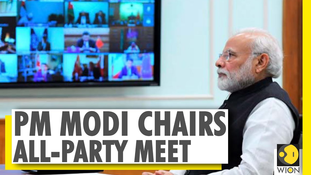 PM Modi chairs all-party meet today | India-China standoff - YouTube