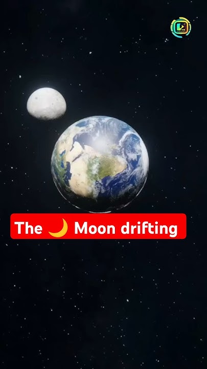 The Moon Drifting from the Earth - YouTube
