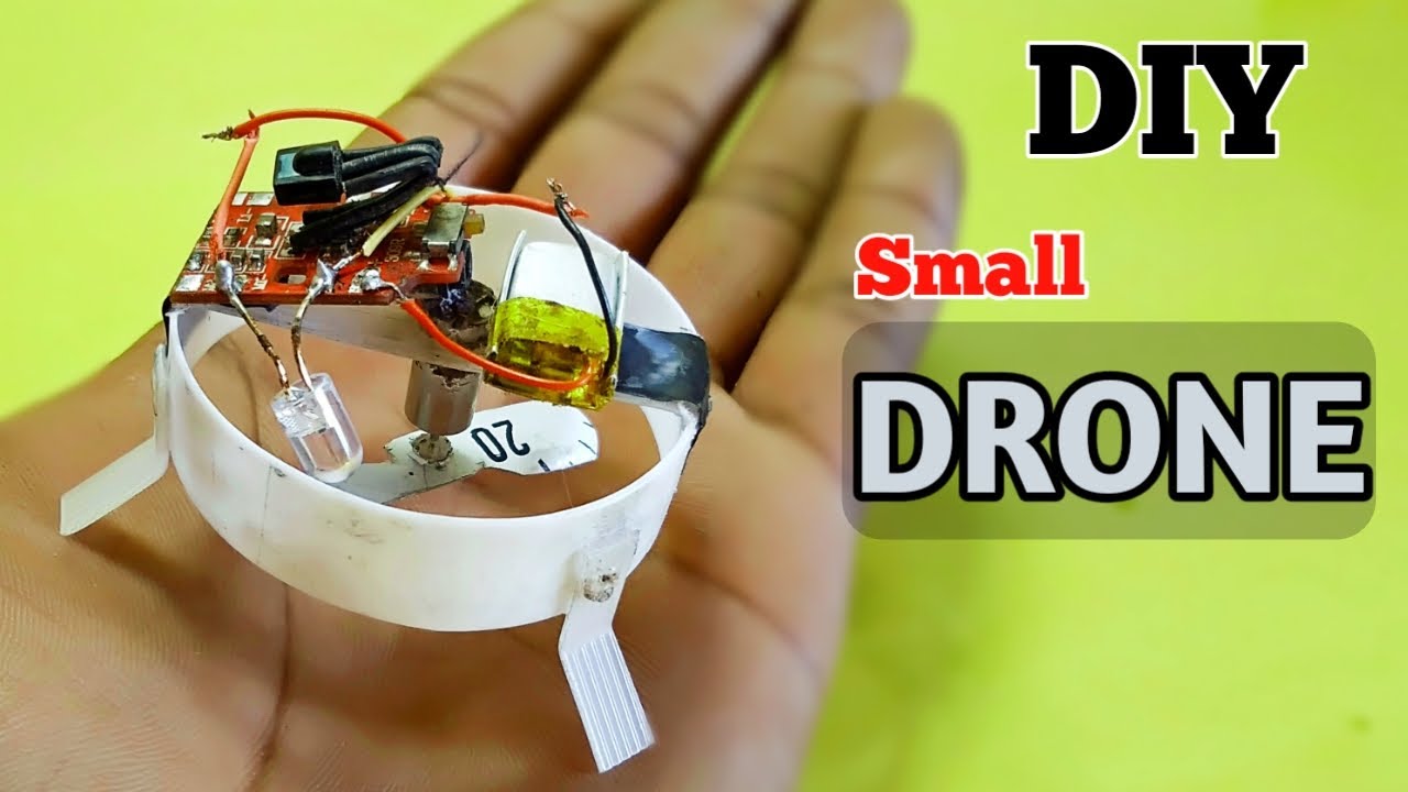 How to make mini drone|छोटा droneकैसे बनाये |homemade drone|# ...
