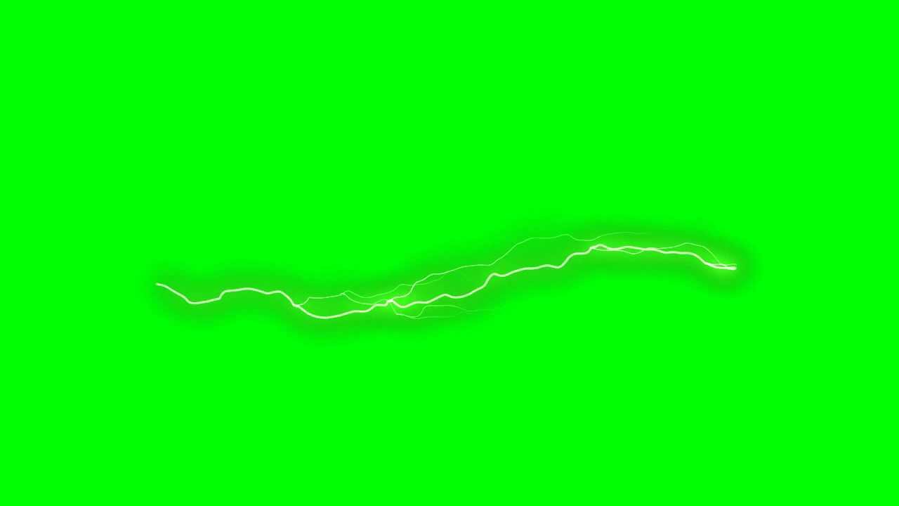 electrical voltage visual effect in green screen - YouTube
