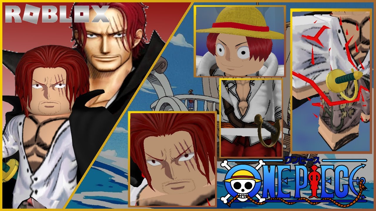 One Piece Roblox Cosplay Outfit - Shanks - YouTube