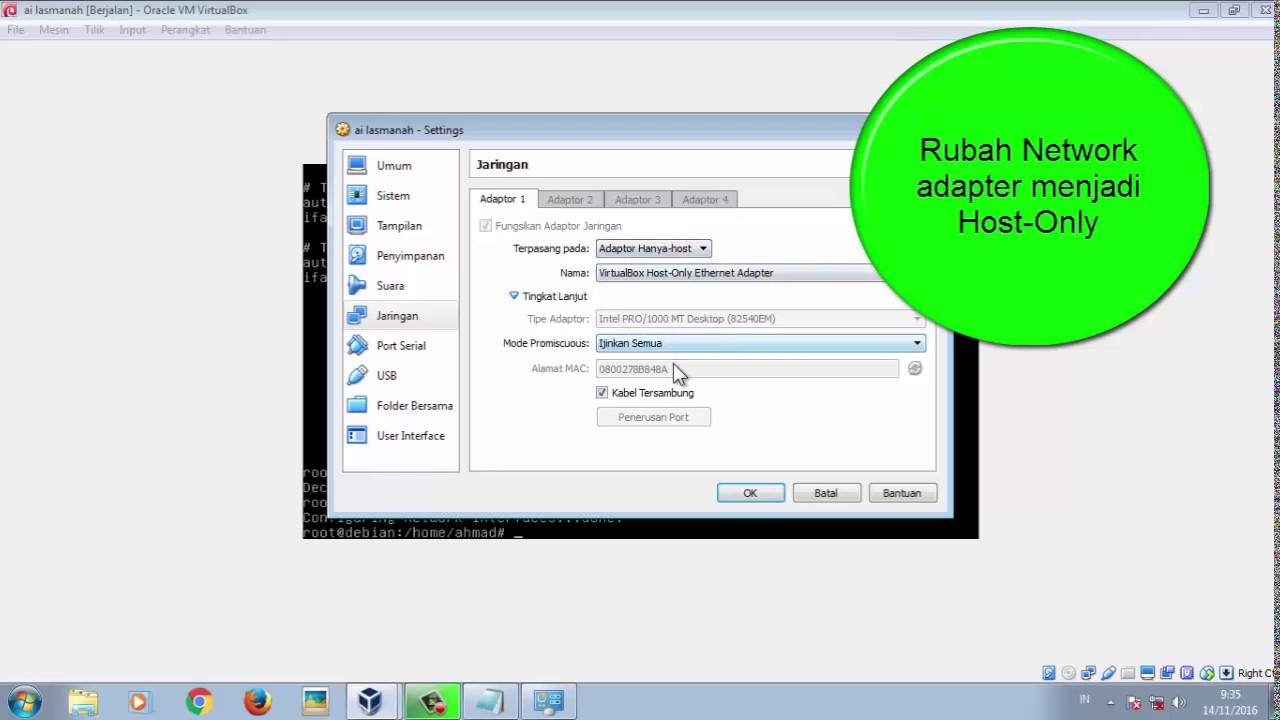 Konfigurasi ip address - YouTube