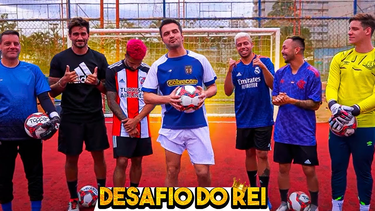 Desafio do rei - Quem leva a melhor na disputa de pênaltis? - YouTube