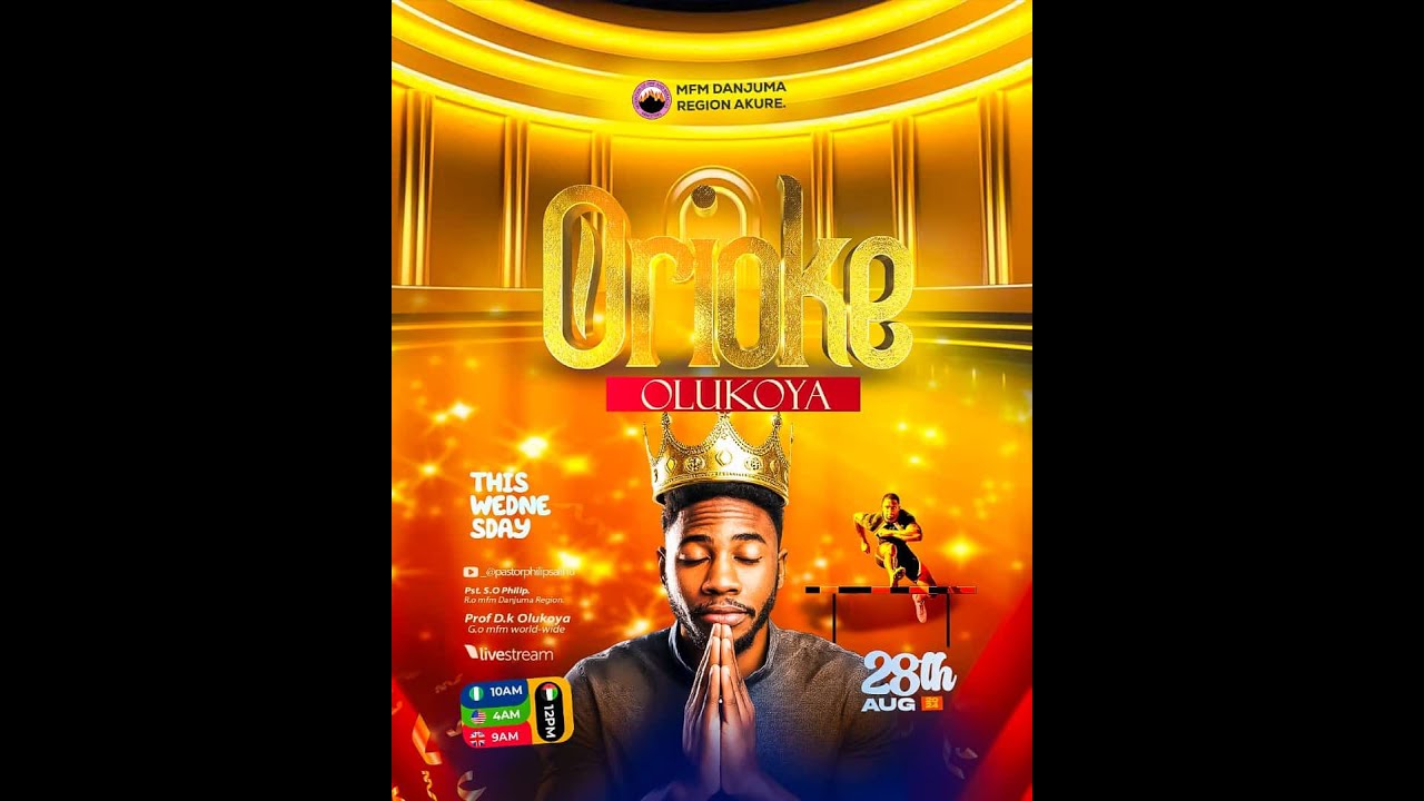 ORI-OKE OLUKOYA FOURTH EDITION IN THE MONTH OF OCTOBER - YouTube