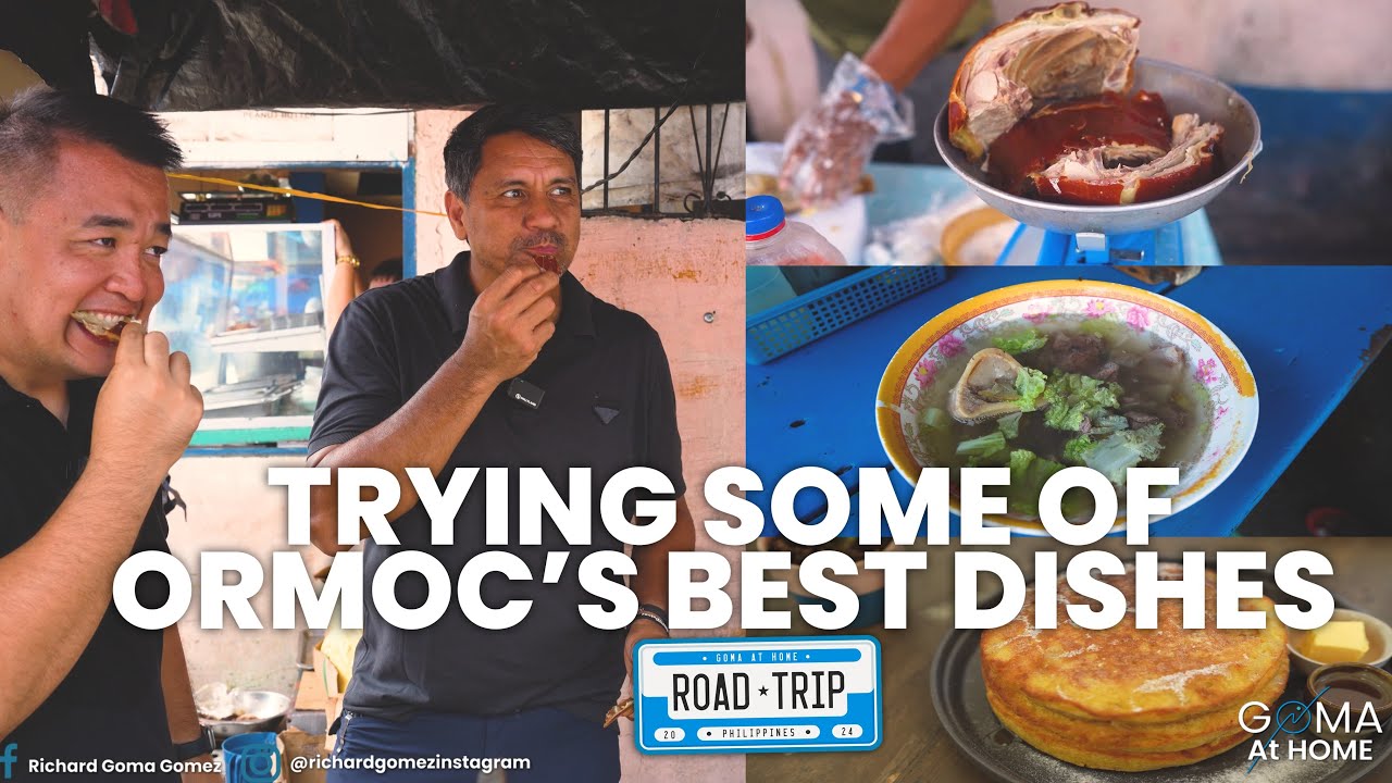 Roadtrip With Goma At Home: Trying Some of Ormoc’s Best Dishes - YouTube