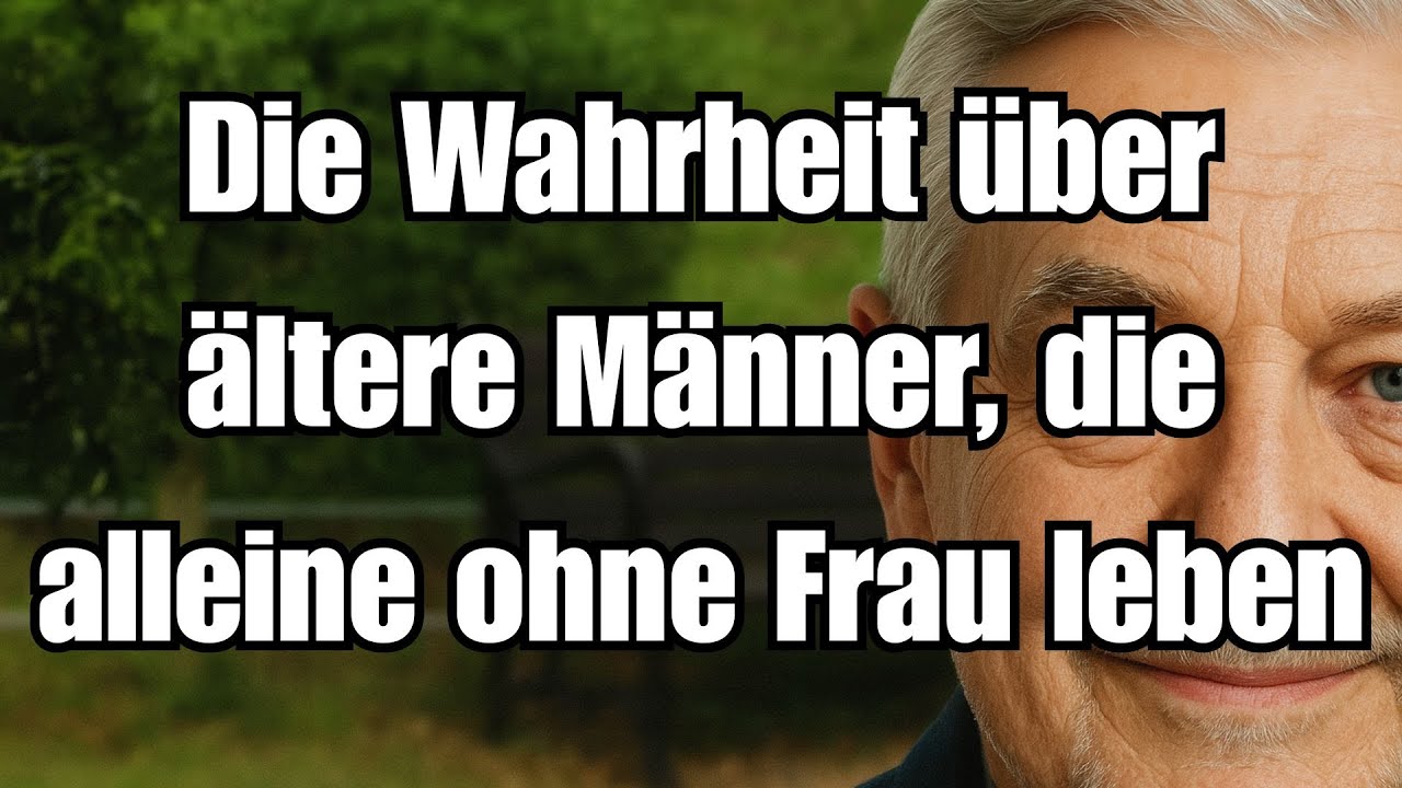 Senioren, ACHTUNG: 5 Fakten über Männer die im Alter alleine ohne Frau ...