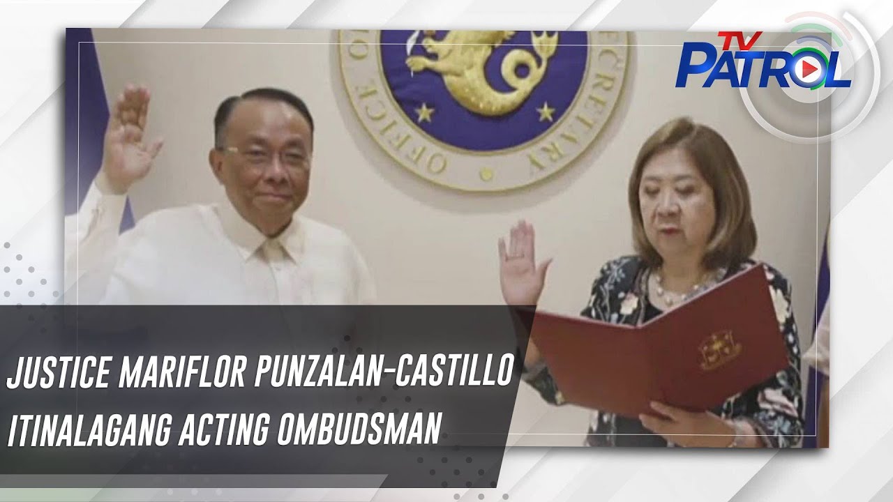 Justice Mariflor Punzalan-Castillo itinalagang acting Ombudsman | TV ...