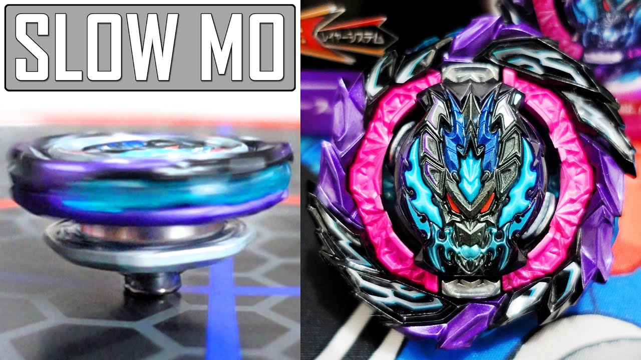 ROAR BAHAMUT IN SLOW MOTION! Moment Driver in Slow Motion! Beyblade ...