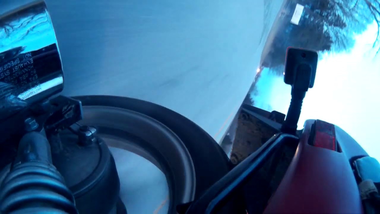 91 honda nighthawk 750 burnout - YouTube