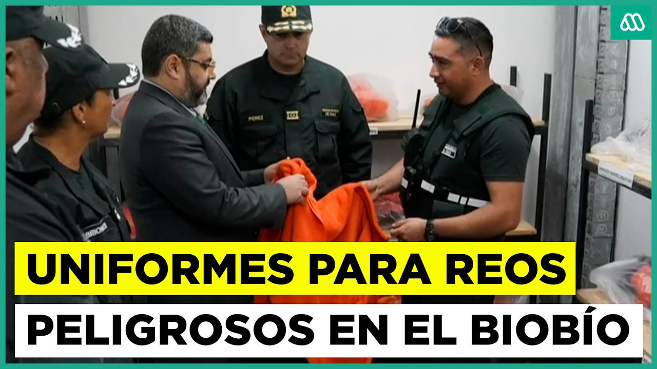 Implementan en cárcel de Concepción nuevo sistema de uniformes para ...