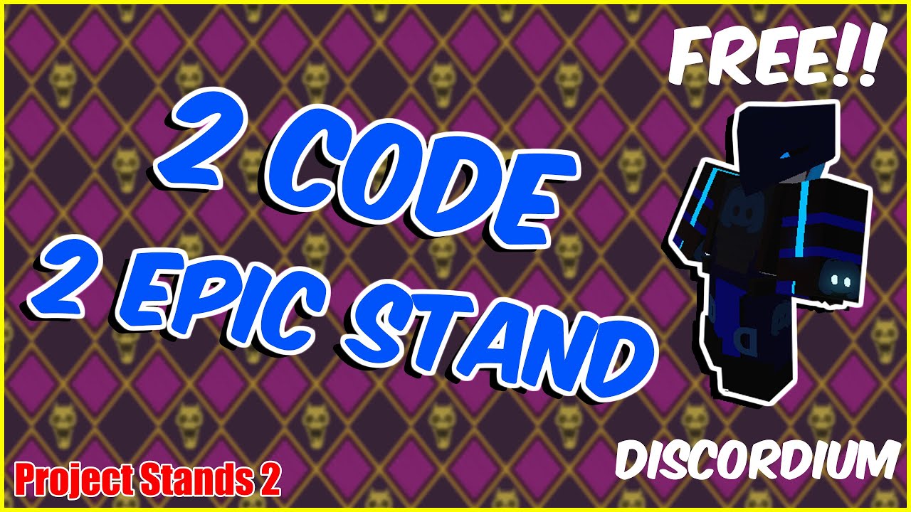 Discordium and Youtubia CODES!!! | Project Stands 2 - YouTube
