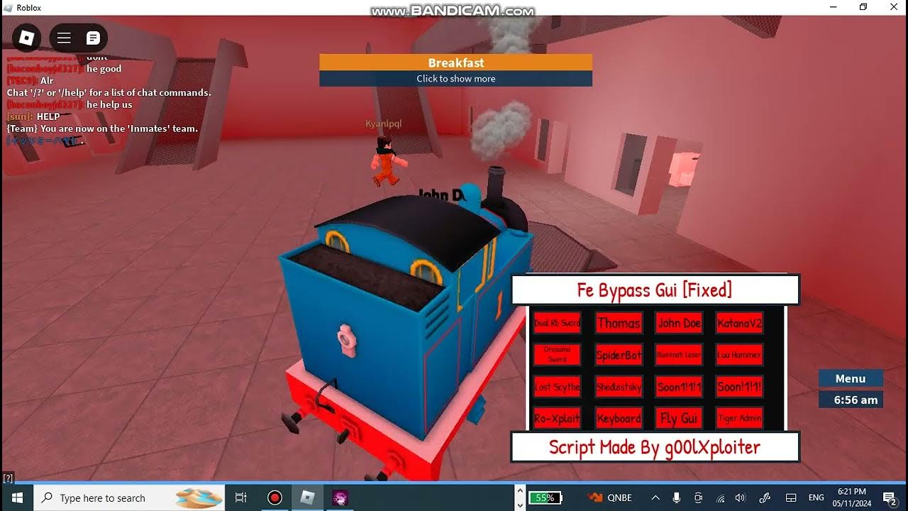 prison life | fe bypass script pastebin ( roblox) - YouTube